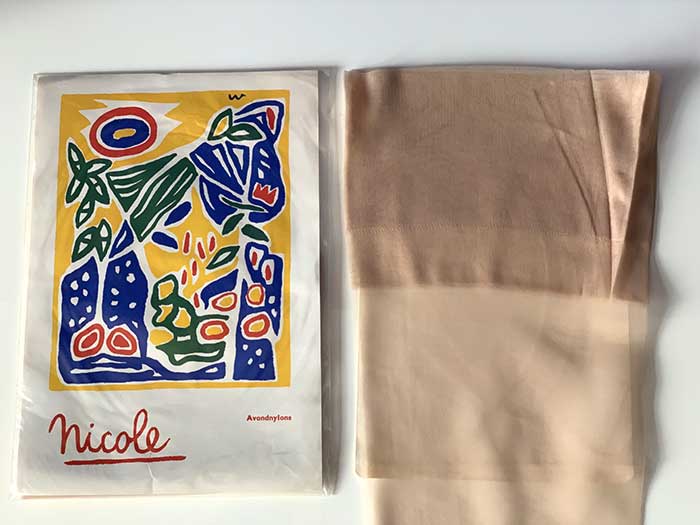 Nicole old Seamless RHT Stockings 35,5 inch Nylons 10,5 XL - Legsware-Shop