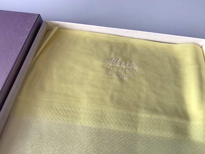 Albert’s Sparks Glitter Vintage Nylon Stockings yellow 8,5 Long ...