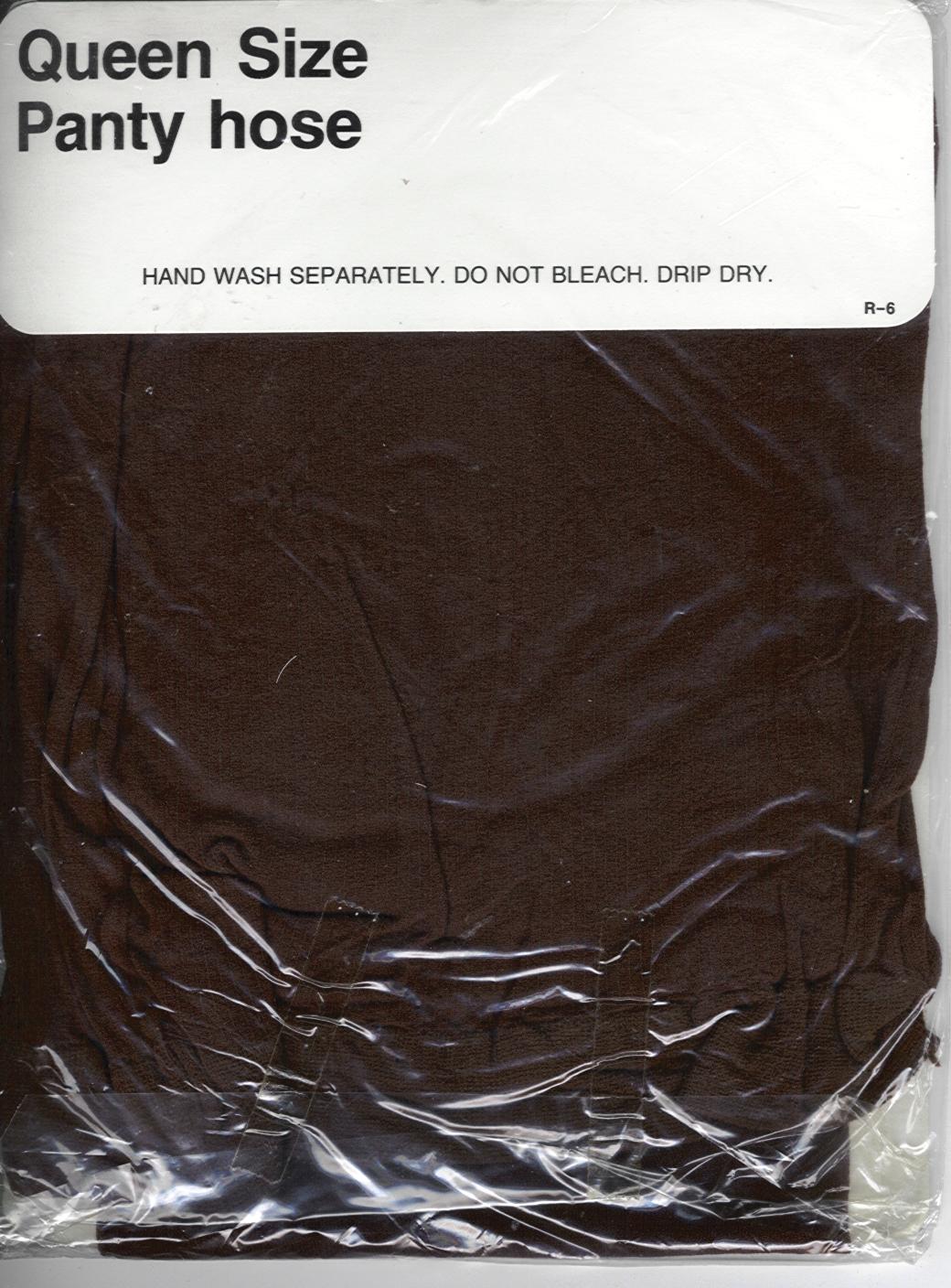 Queen Size Vintage US Support Nylon Pantyhose 2X - Legsware-Shop