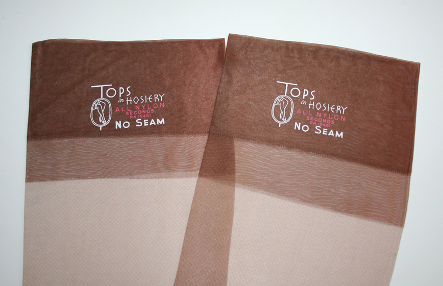 Tops Vintage RHT US-Nylon Stockings Nylons Sz 10,5 - Legsware-Shop